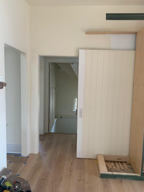 Magic 2 - Wall Mount Concealed Sliding System in our Kitchen Project ...