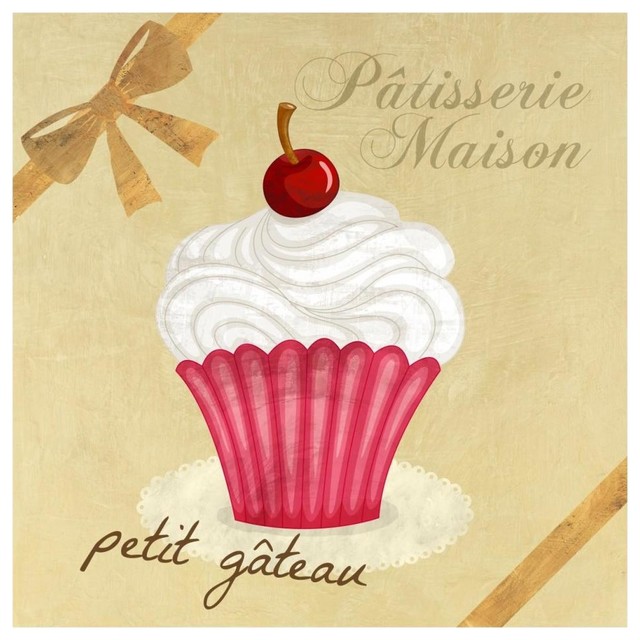 "Petit gateau" Digital Paper Print by Skip Teller, 20"x20", 32"x32 ...