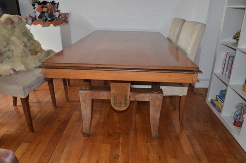 Customiser une table ancienne