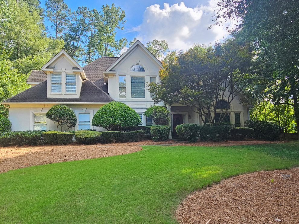 Custom Snellville, GA New Home Design - Contemporary - Exterior ...