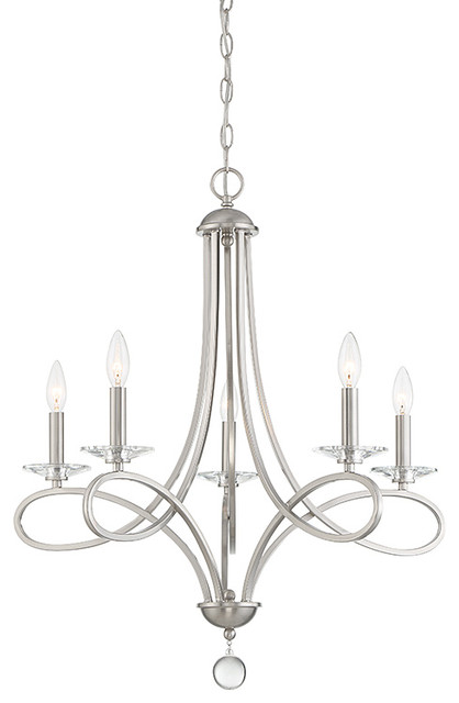 Beautiful Things Lighting Costiero 5 Light Chandelier 41822 ...