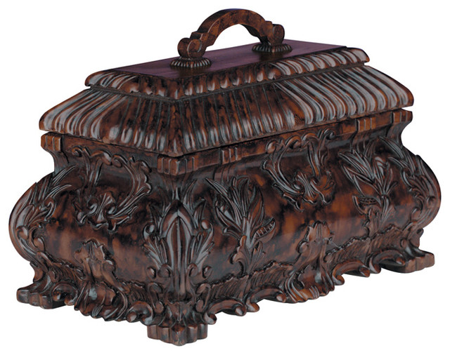 Tea Caddy - Traditional - Decorative Boxes - by Lodgeandcabins | Houzz