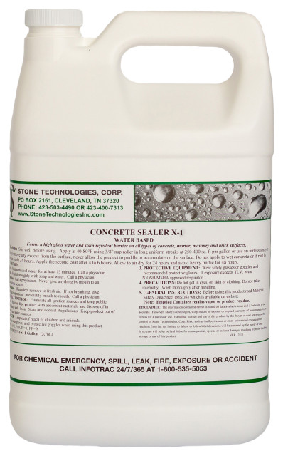 Silicate Based Concrete Sealer X-1, Densifier & Hardener (1 gal ...