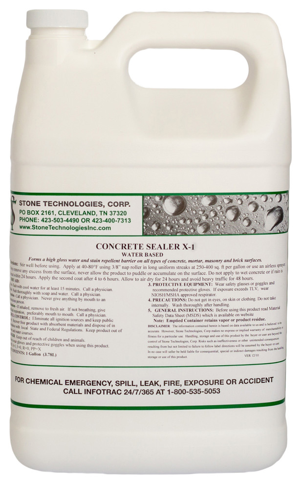 Silicate Based Concrete Sealer X-1, Densifier & Hardener (1 gal ...