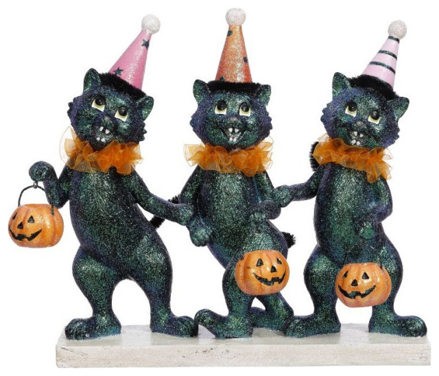 Mark Roberts 2021 Halloween Dancing Cat Figurine 9" - Contemporary ...