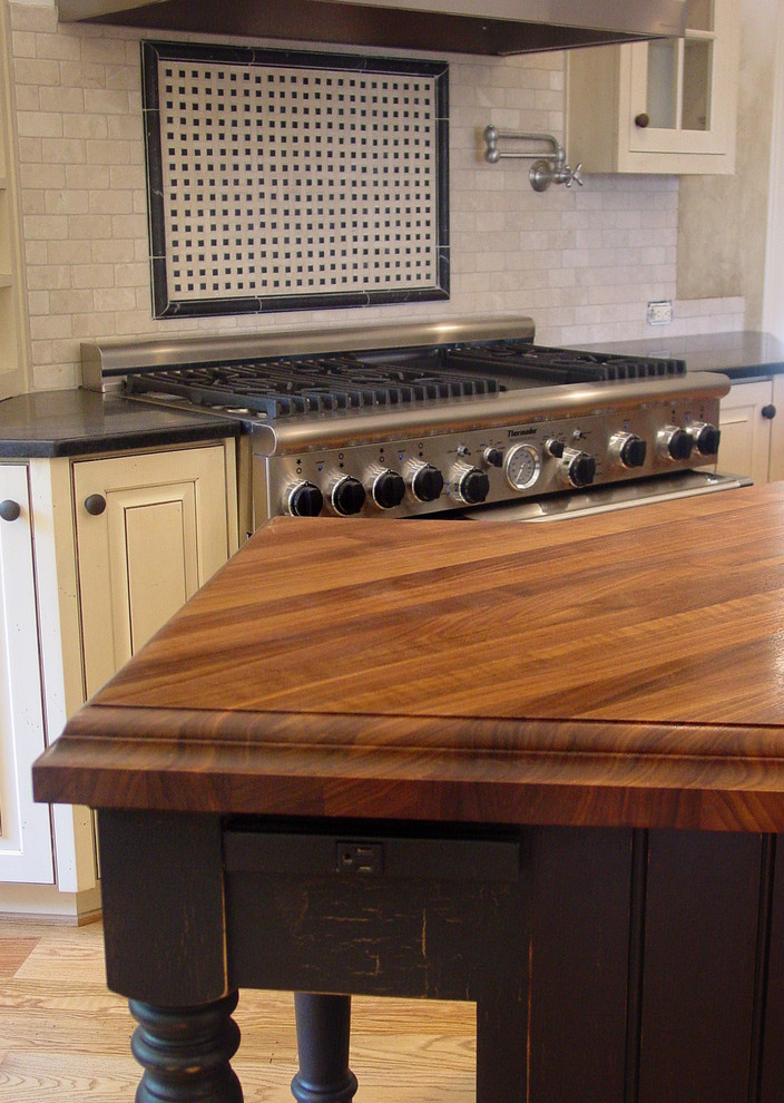 Black Walnut Wood Countertops - Kitchen - Atlanta - by Craft Art ...