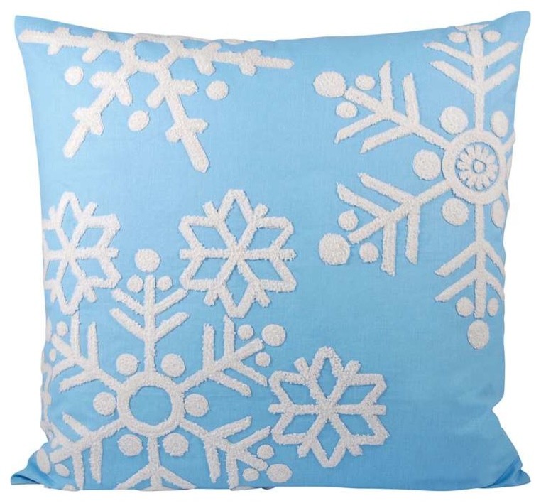 Pomeroy Malibu Snow Pillow 20x20" Frosted Capri - Contemporary ...