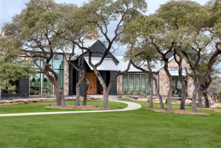 Modern Homestead Exterior - Farmhouse - Exterior - Austin - by Kelley ...