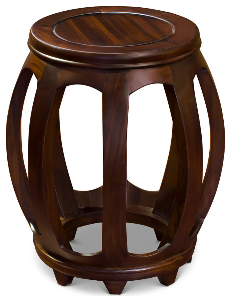 Chinese Wooden Drum Stool - Asian - Accent And Garden Stools - by China ...