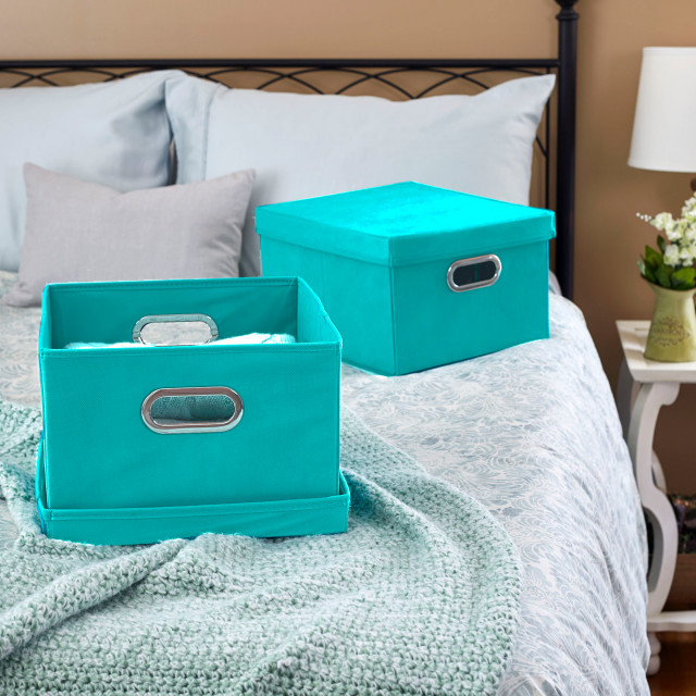 Storage Boxes With Lids - Contemporary - Storage Bins And Boxes - by ...