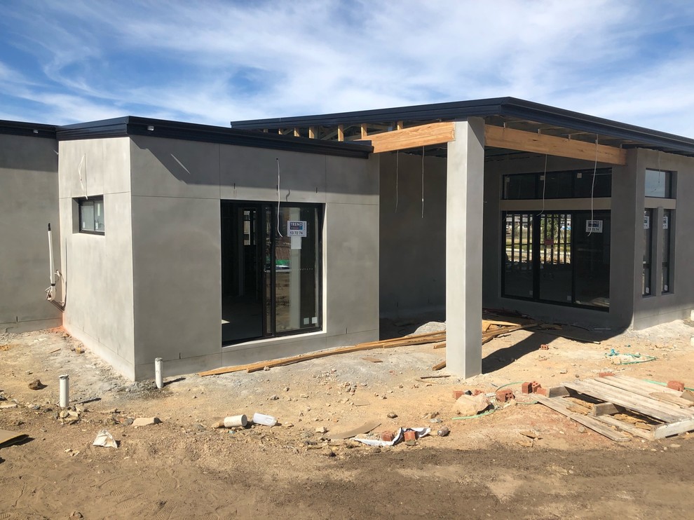 Struggling with Grey Render Paint Colour | Houzz AU