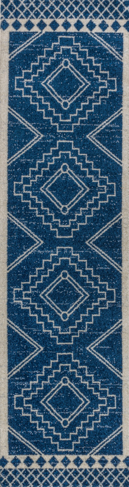 Amir Moroccan Beni Souk Rug, 2 X 8 - Southwestern - Hall And Stair ...