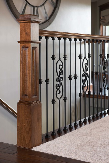 Maple Stair Enclosure - Contemporary - Staircase - Cleveland - by ...