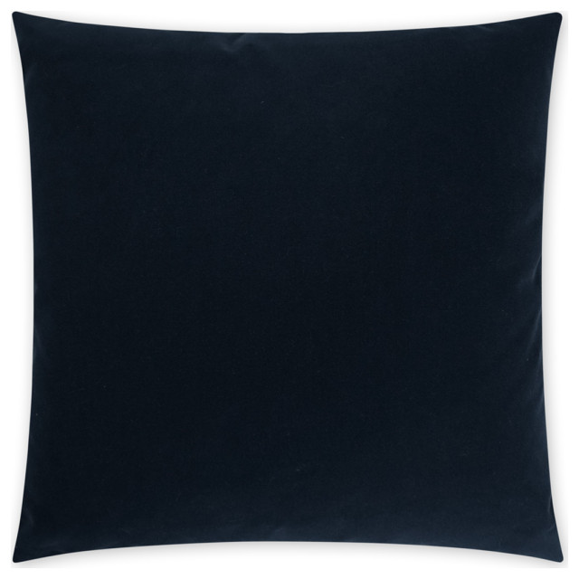 Outdoor Sundance Pillow - Navy, 22" x 22" - Transitional - Outdoor ...