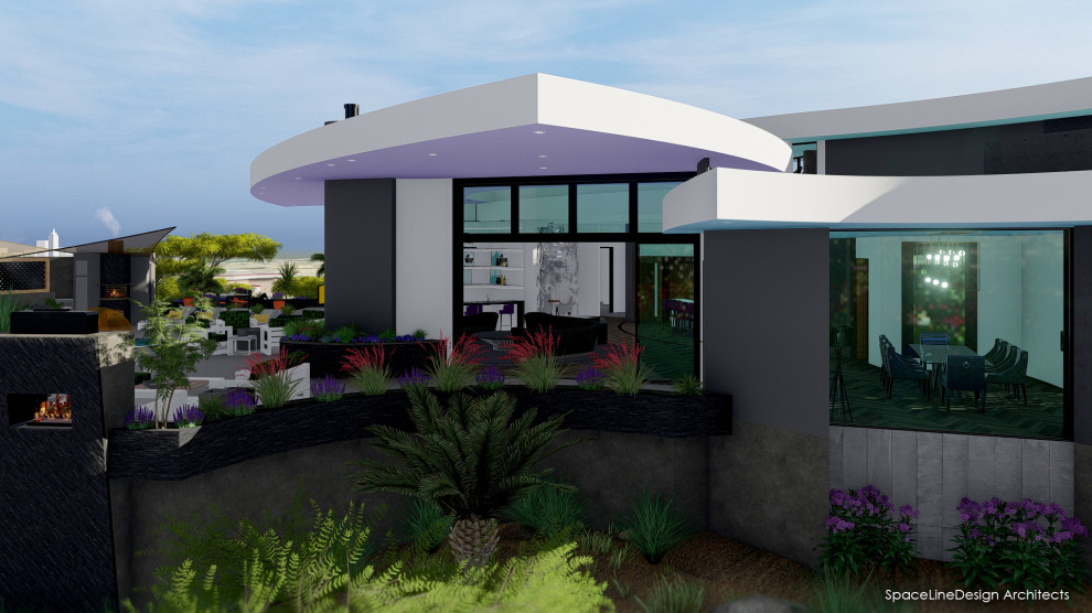 Paradise Valley Modern Home Design - Modern - Exterior - Phoenix - by ...