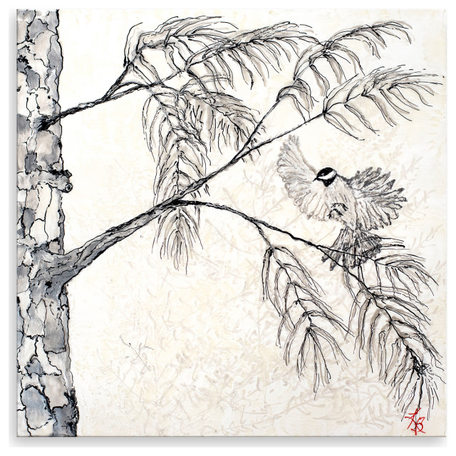 Monoscape XX' Wrapped Canvas Wall Art by Karen Biery, 20"x20 ...