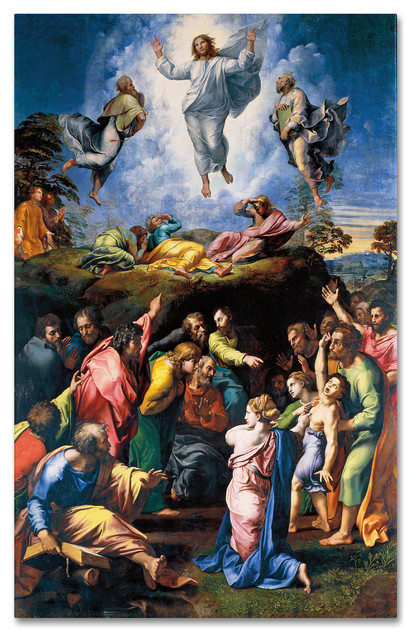 'The Transfiguration, 1519-20' Canvas Art by Raphael, 30" x 47 ...