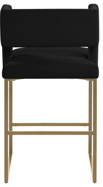 Caleb Upholstered Counter Stool, Set of 2 - Contemporary - Bar Stools ...