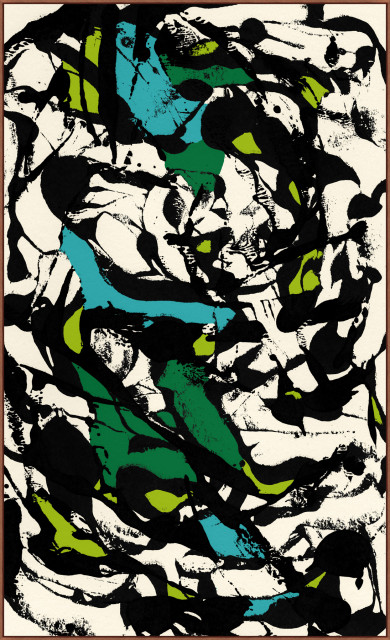 Studio Color 2, Giclee Reproduction Artwork, 36x59 - Contemporary ...