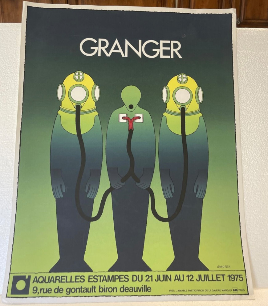 My Granger poster arrives today! An art story (long)