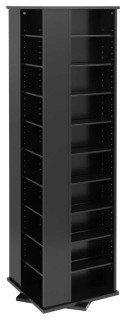 Revolving Media Tower - Four Sided - Contemporary - Media Racks And ...