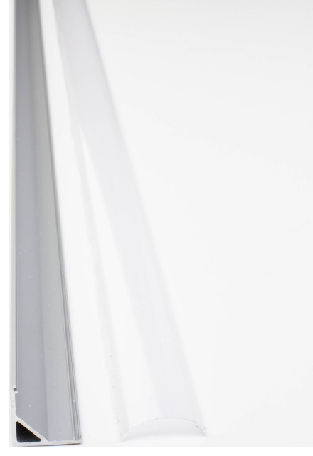 5pk V Shape ALUMINUM CHANNEL FOR LED STRIP LIGHT FIT 6MM, 8mm & 10MM ...