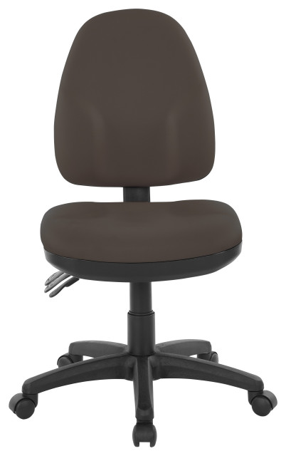 Dual Function Ergonomic Chair, Dillon Graphite - Contemporary - Office ...