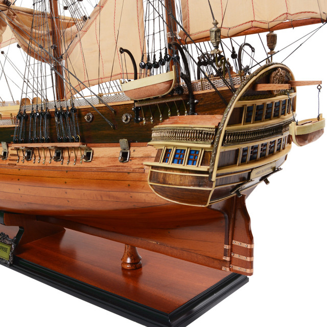 Hms Surprise Large With Table Top Display Case - Beach Style ...