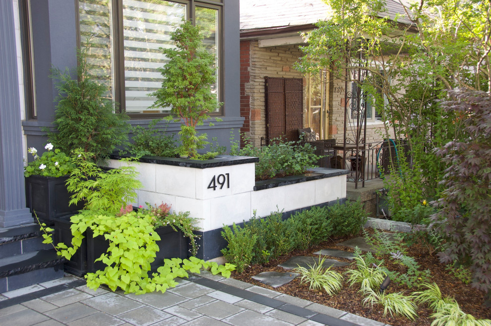 Multi-Use Urban Backyard - Contemporary - Entry - Toronto - by bsq ...