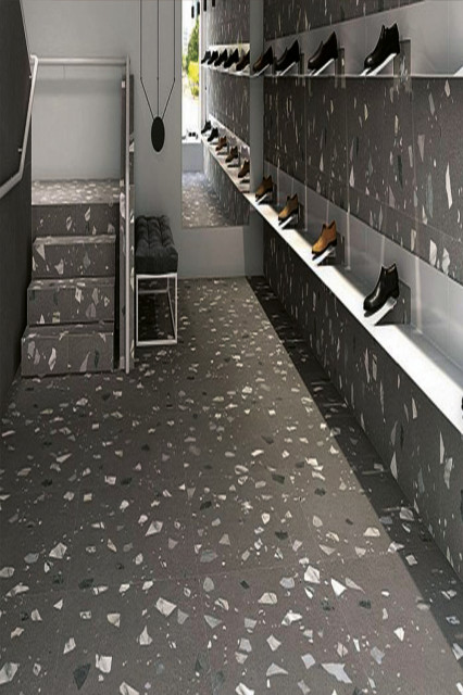 AGGLOTECH Terrazzo - Couloir - Los Angeles - par Ollin Stone | Houzz