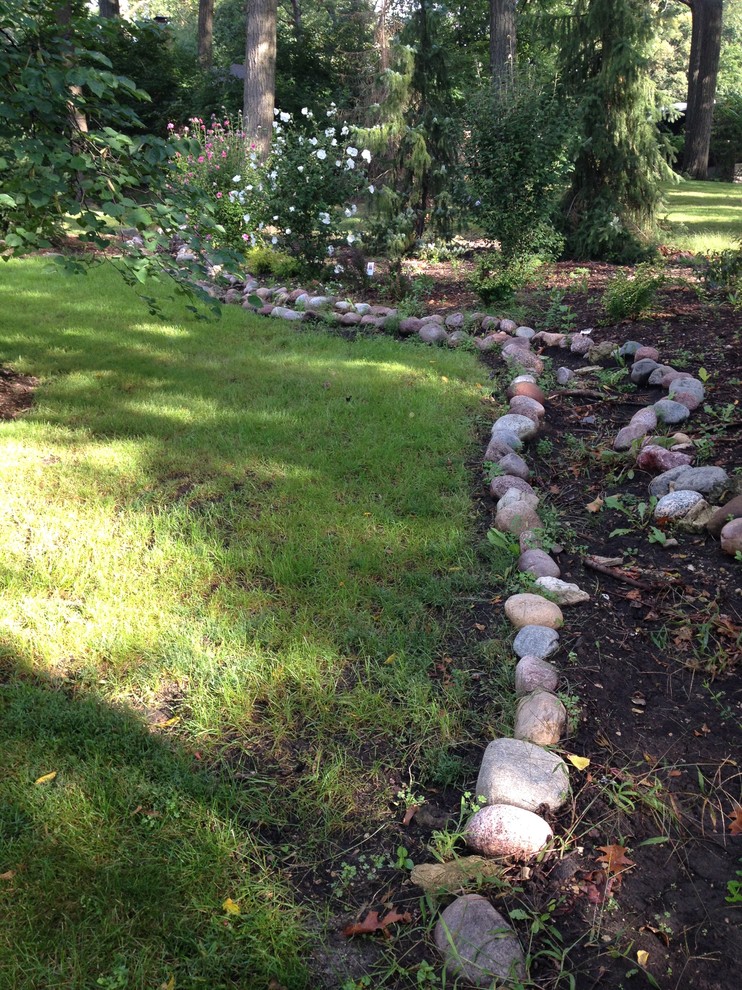 Building a dry stream