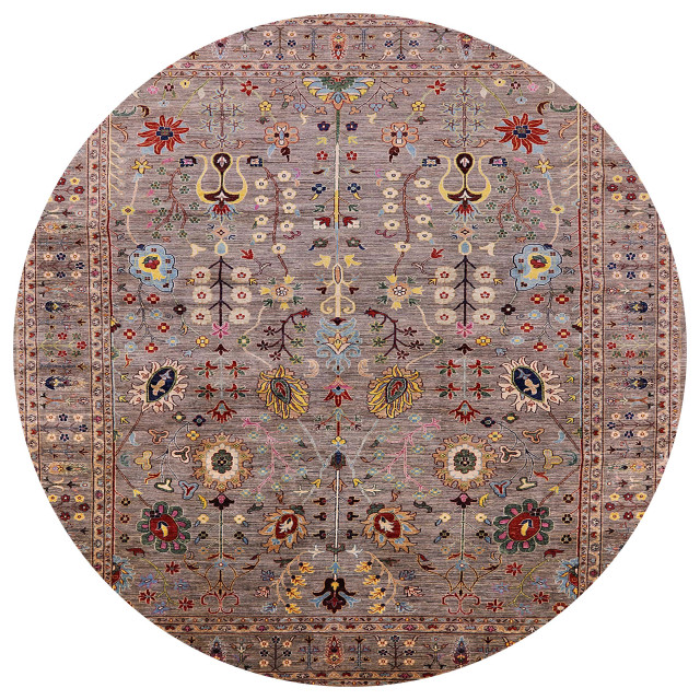 Ahgly Company Indoor Rectangle Mid-Century Modern Area Rugs, 5' x 7', 8 ...