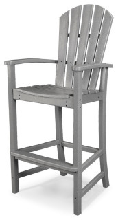 Polywood Palm Coast Bar Chair - Transitional - Outdoor Bar Stools And ...
