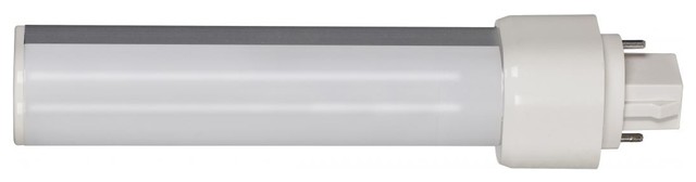 9W LED PL 2-Pin 50K 1000L G24d Base 50K Hours 120 Deg. Horizontal ...