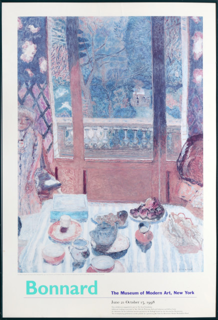 Dining Room Overlooking the Park, Pierre Bonnard, 27x41 - Contemporary ...