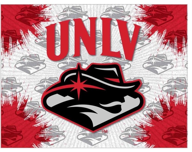 UNLV Logo Canvas, 32"x24" - Contemporary - Prints And Posters - by Team ...