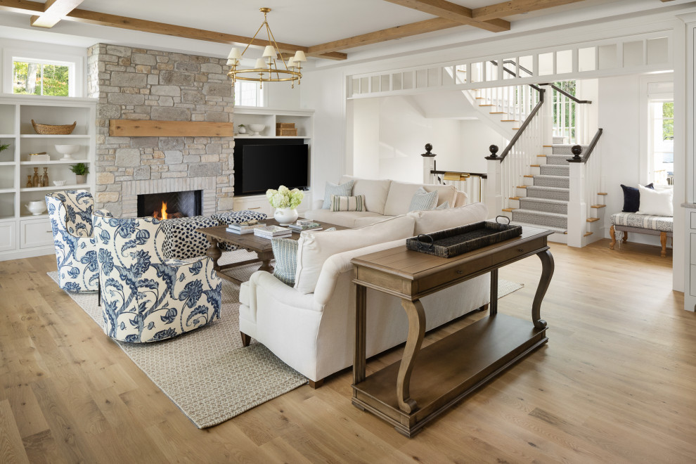 Breezy Bay - Beach Style - Living Room - Minneapolis - by Kyle Hunt ...