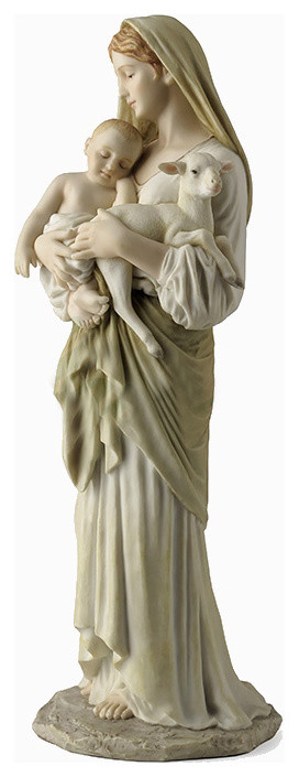 Innocence, Light Color, Religious Statue - Traditional - Decorative ...