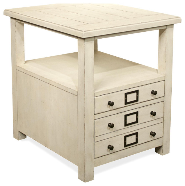Riverside Furniture Sullivan Side Table - Farmhouse - Side Tables And ...