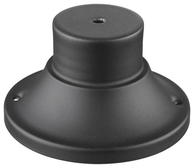 Pier Mounts Collection Outdoor Pier Mount in Black Finish - Lighting ...