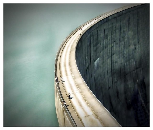 "The Dam" Digital Paper Print by Anna Cseresnjes, 18"x15", 38"x32 ...