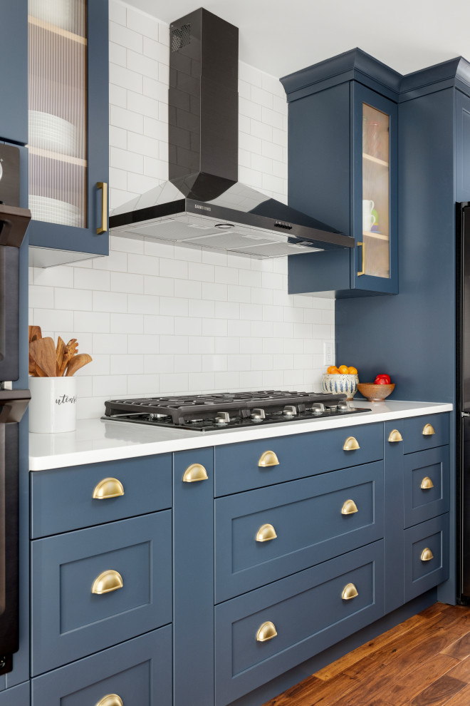 Hale Navy Kitchen - Transitional - Kitchen - Minneapolis - by Wise ...