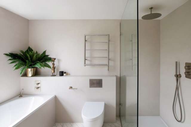 Microcement bathrooms - Modern - Bathroom - London - by Delano London ...