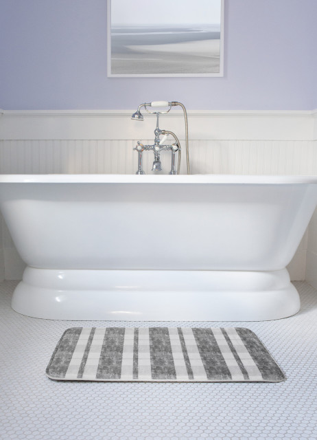 Cameron Memory Foam Bath Mat - Contemporary - Bath Mats - by Brewster ...