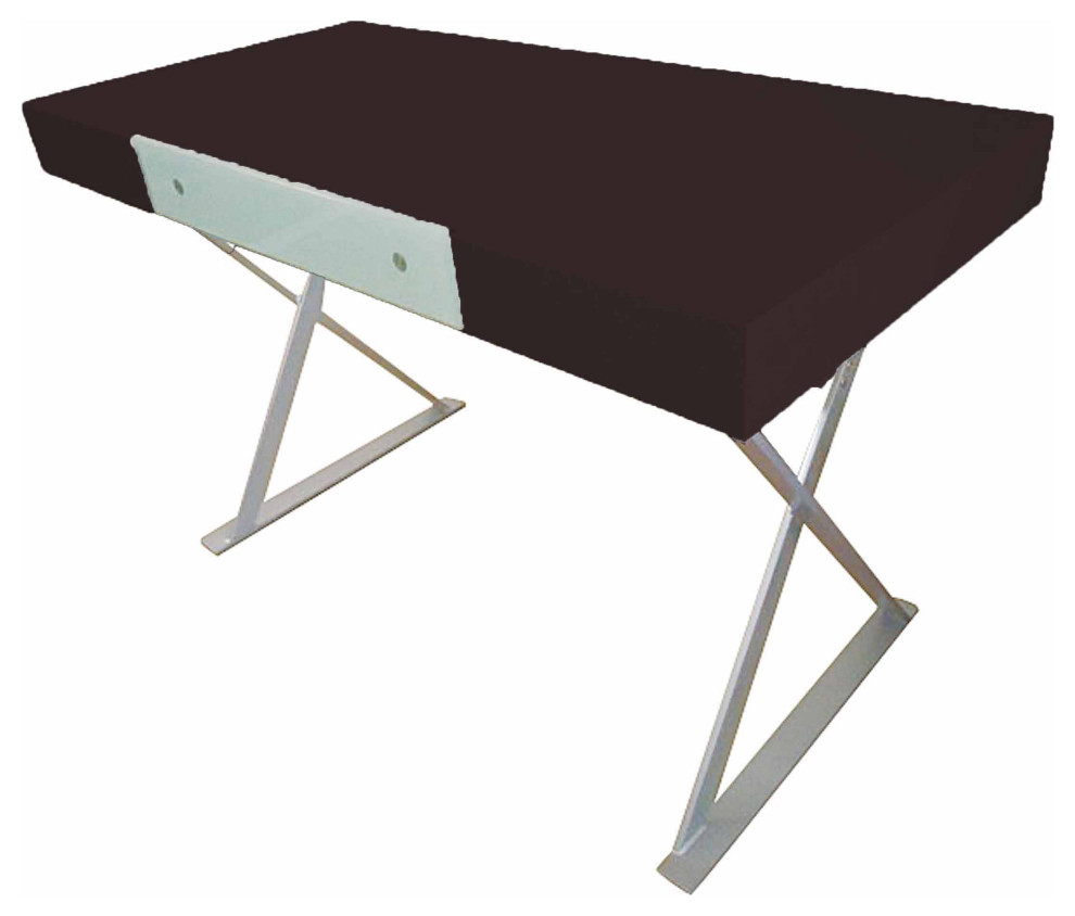 Computer Desk, Wenge Color - Contemporary - Desks And Hutches - by CII ...