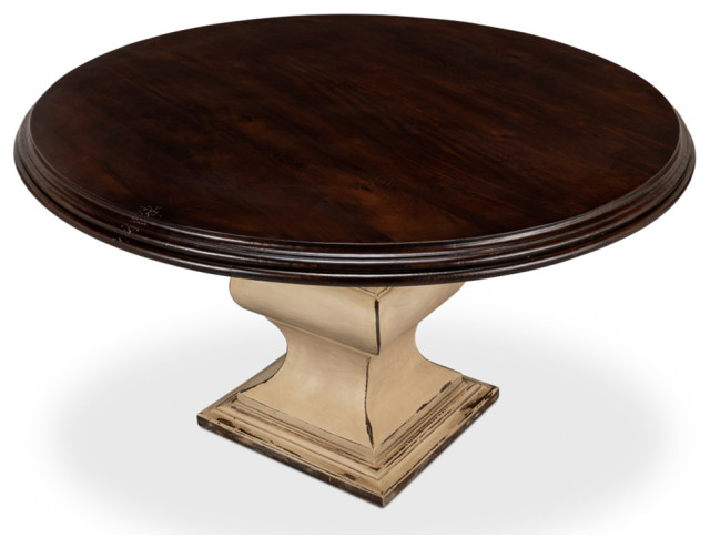 French Provincial Round Dining Table - French Country - Dining Tables ...