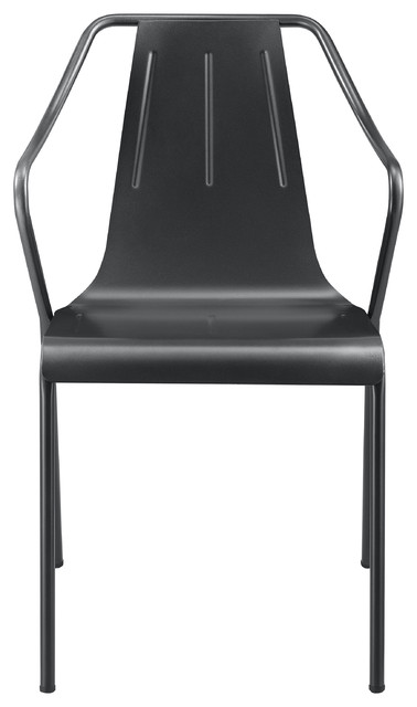 Callum Metal Chair, Set of 4 - Industrial - Dining Chairs - by New ...