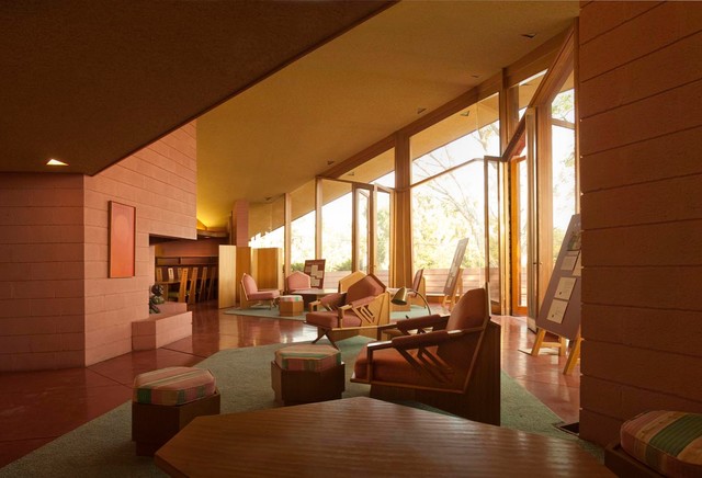 Frank Lloyd Wright Ablin House, Bakersfield, California - Modern ...