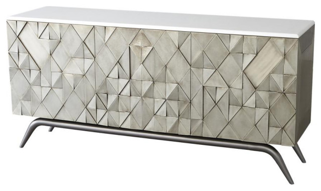 Triangle Silver Cabinet - Midcentury - Buffets And Sideboards - by ...