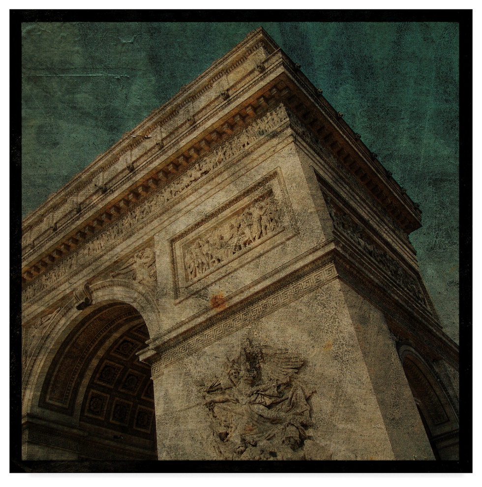 John W. Golden 'Triomphe' Canvas Art, 14"x14" - Contemporary - Prints ...
